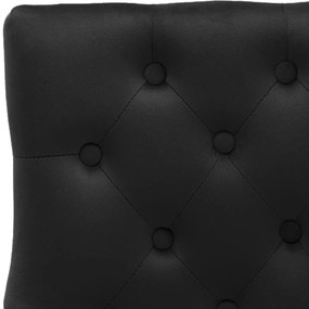 vidaXL Jídelní židle 2 ks samet [337020] Barva: Černá