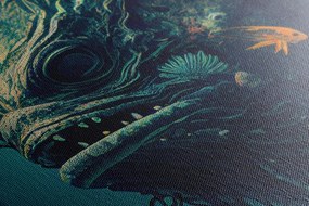 Obraz surrealistická podmořská příšera Varianta: 40x60