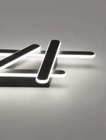 Stropní svítidlo LED se stmíváním Willow 55 černé
