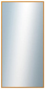 DANTIK - Zarámované zrcadlo - rozměr s rámem cca 60x120 cm z lišty Hliník oranžová | P269-217 (7269217)