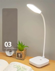 HJ LED stolní lampa s USB nabíjením