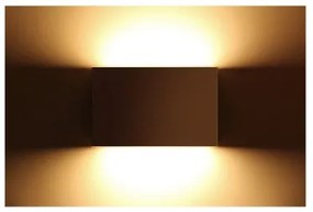 Nástěnné LED svítidlo Mivvy STYX IP65 - hnědé odstíny, 4000 K, 20 W, 2 x 1365 lm