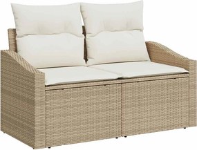 Set pohovek 7 ks Béžová polyratan 3346801