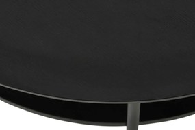 Designový konferenční stolek Lakshmana 80 cm černý