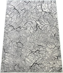 BE Koberec Miami Plus MIAMI PLUS 0300 GREY - šedý obdélníkový Rozměr: 60x100 cm