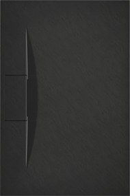 Mexen Egon, SMC obdélníková sprchová vanička 140 x 90 cm, černá, 4R709014