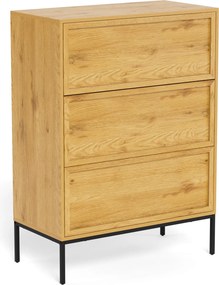 XXXLutz KOMODA, divoký dub, 80/110/40 cm MID.YOU - Komody na nožičkách - 001749099604