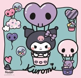 CLEMENTONI Puzzle Kuromi / 3x48 dílků / od 5 let