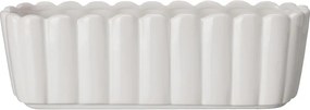 Květináč Edna Oval White 30 cm Wikholm Form