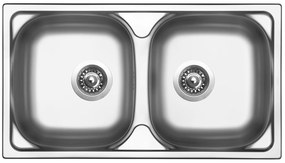 Sinks OKIO 780 DUO V 0,5mm matný - RDOKM78043525V