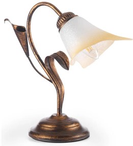 ONLI ONLI - Stolní lampa LUCREZIA 1xE14/6W/230V bronzová OL0119