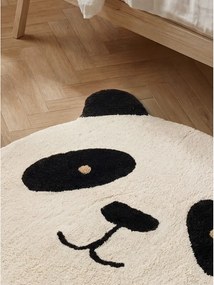 Černý/krémový pratelný/ručně tkaný bavlněný dětský koberec 103x120 cm Snuggle Patsy – Hanse Home