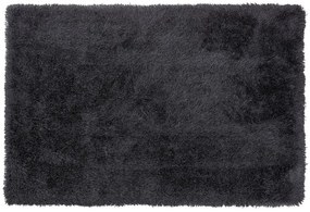 Koberec Shaggy 140 x 200 cm černý CIDE Beliani