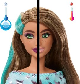 Mattel Barbie JFG72 Party Unboxed Reveal sada 10 překvapení s panenkou