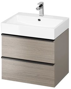 Cersanit - VIRGO závěsná skříňka pod umyvadlo 60cm, šedá, S522-021