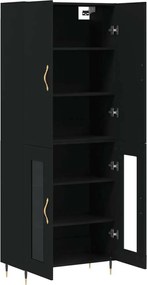 vidaXL Skříň highboard 69,5 x 34 x 180 cm kompozitní dřevo [3195716] Barva: šedá sonoma