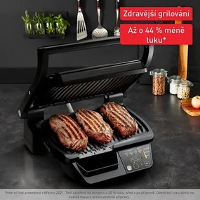 Tefal Elektrický kontaktní gril  OptiGrill GC7P0810
