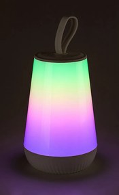 Bílá přenosná LED RGB lampa Franco 2W  - Rabalux - LED lampičky a svítilny > Noční světla