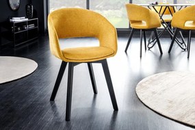 Noble Home Hořčicová židle Nordic Star