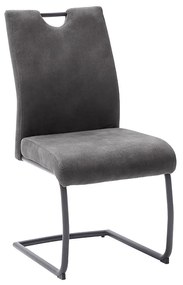 Jídelní židle Acroma Barva: tmavě šedá