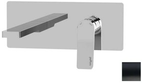 Paffoni Tilt - Umyvadlová baterie pod omítku s tělesem, matná černá TI105NO