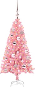 Vánoční stromeček Růžová 120 cm PVC 3396409