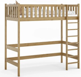 Rkids | Vyvýšená postel Rivo 90x160 Dub