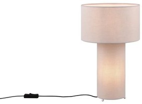 Světle šedá stolní lampa (výška 40 cm) Bale – Trio