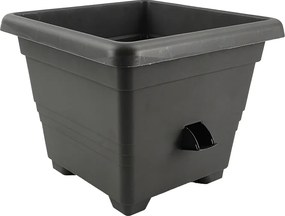 AMADEA Samozavlažovací květináč plastový 25 cm - doplněk k dřevěným obalům na květináče