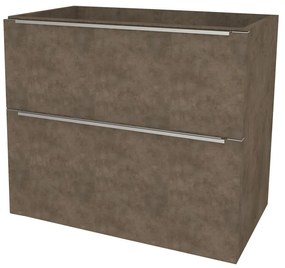 Mereo Mereo, Mailo, koupelnová skříňka 81 cm, chrom madlo, Multidecor, CN591SBCS2