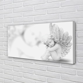 Obrazy na plátně spící anděl 125x50 cm