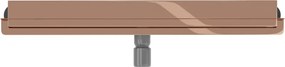 Mexen Flat Wall, sprchový žlab na zeď 2v1, 70 cm, růžové zlato, 1630070