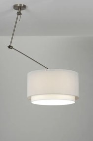 Závěsné designové svítidlo nad stůl Piega Bianco
