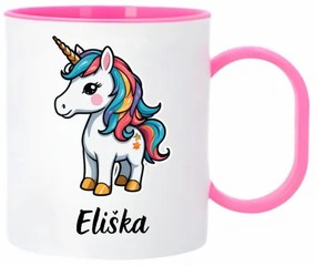 Plastový hrníček Jednorožec