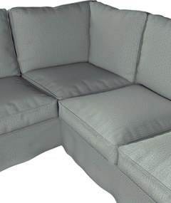 Potah na pohovku IKEA  Ektorp rohová barva zelená látka pletený vzor