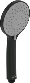 Villeroy & Boch Universal Showers - Sprchová hlavice, 3 proudy, matná černá TVS109003000K5