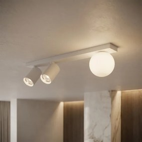 Brilagi - Bodové svítidlo SELE BALL 2xGU10/30W/230V + 1xG9/10W bílá