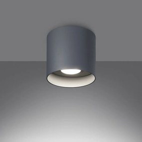 Sollux Lighting Stropní svítidlo MIKA šedé