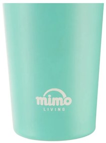 Tyrkysový nerezový cestovní termohrnek Premier Housewares Mimo, 380 ml