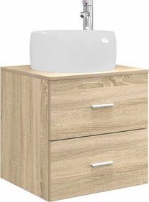 Sada koupelnového nábytku 3 ks Dub sonoma 49,5 x 44,5 x 66 cm 3405917