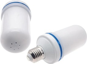Verk Group Imitace živého plamene led žárovky e27 9w dekorativní