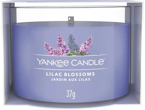 Yankee Candle –  votivní svíčka ve skle Lilac Blossoms (Šeříkové květy), 37 g