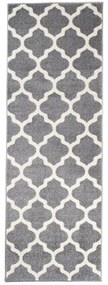 Kusový koberec Berda šedý atyp 100x500cm