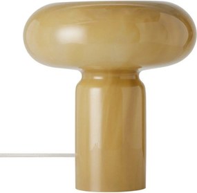 Khaki skleněná stolní lampa (výška 28 cm) Aurora – Ellos Home