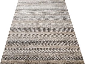 DY Béžový koberec s abstraktním vzorem Panamero 12 Rozměr: 60x100 cm