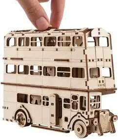 Ugears 3D dřevěné mechanické puzzle Harry Potter Rytířský autobus / od