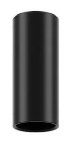 Lodes 09631 2000 A-tube mini, černé stropní válcové svítidlo, 1x10W LED GU10, výška 14cm