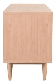 LABEL51 dřevěný TV stolek JULE 60x130 cm světlý ME-70.032