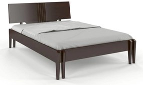 Buková postel Bari - zvýšená   , Buk přírodní, 120x200 cm