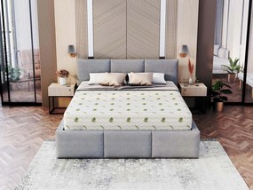 Wilsondo Taštičková pružinová matrace Queemi 180×200 - potah Aloe Vera